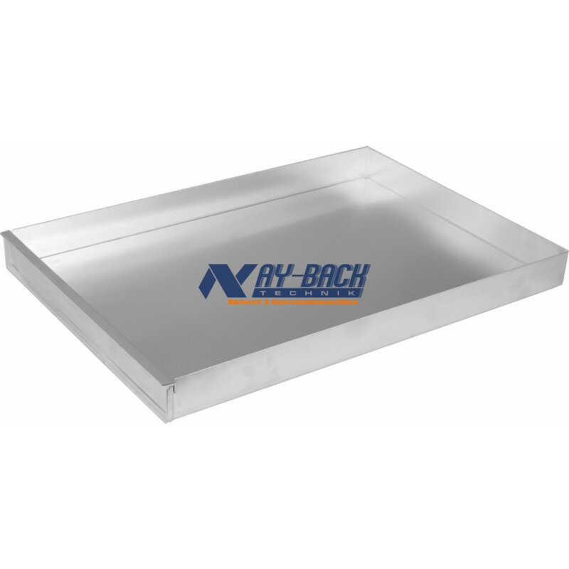 Kuchenblech / Backblech mit Vorsatzschiene ca. 40 x 58 x 5 cm (B x T