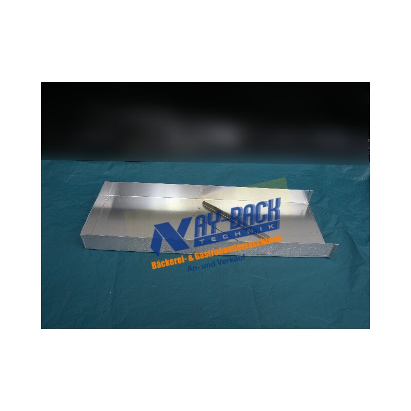 Kuchenblech/Backblech mit Vorsetzer Aluminium 20 cm breit NEU