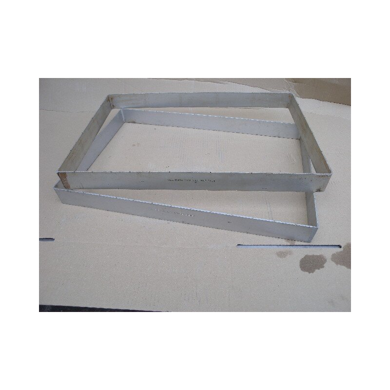 Schnittenrahmen / Backrahmen Aluminium ca. 57 x 37 x 5 cm